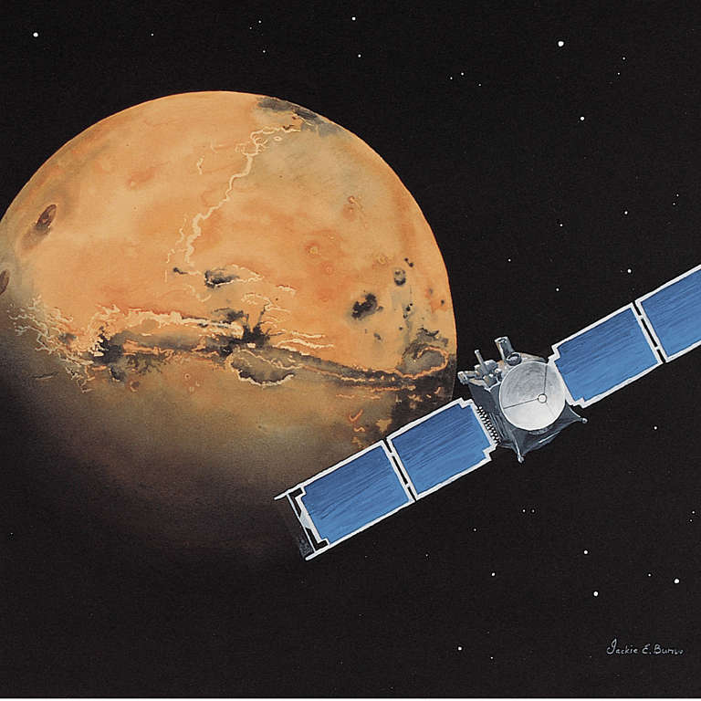 Map of Mars with major regions labeled | The Planetary Society