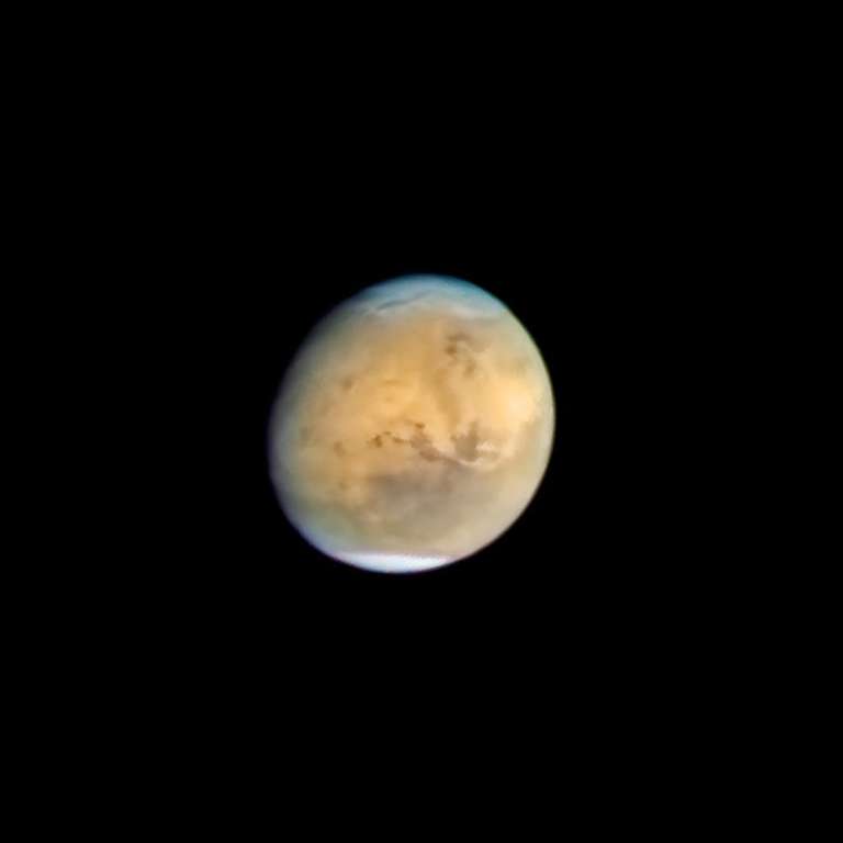 Hubble's view of Mars during the Comet Siding… | The Planetary Society