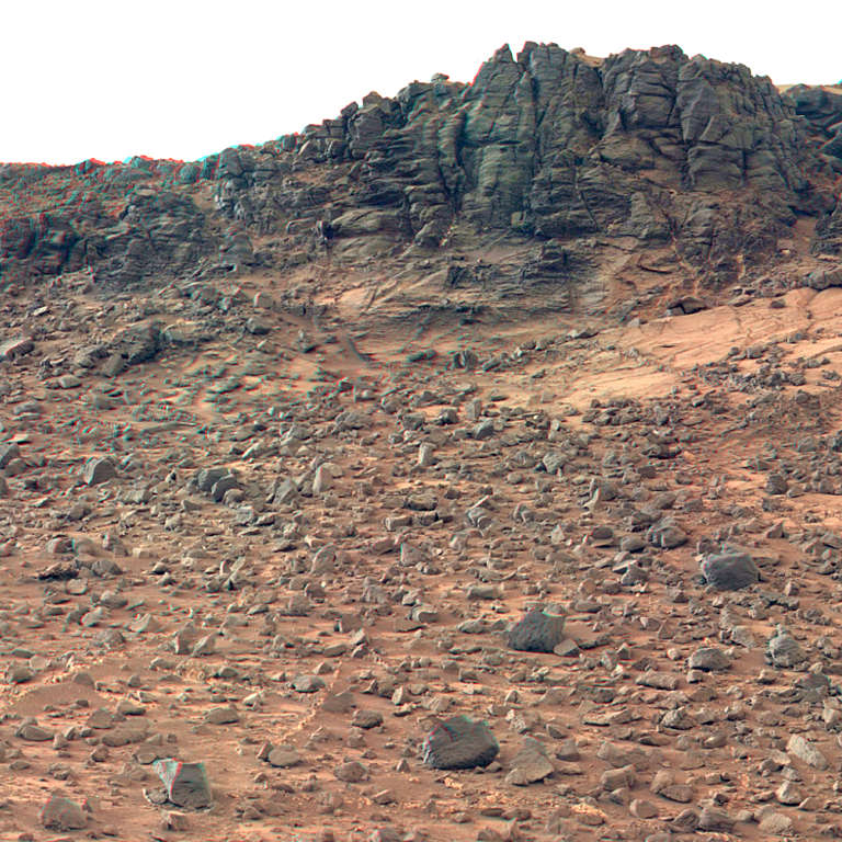 Icy Mars Cliffs | The Planetary Society
