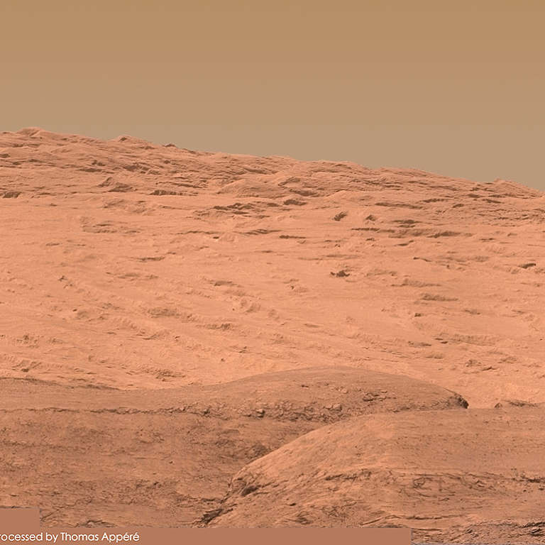 Inverted channels on Mount Sharp in Gale… | The Planetary Society