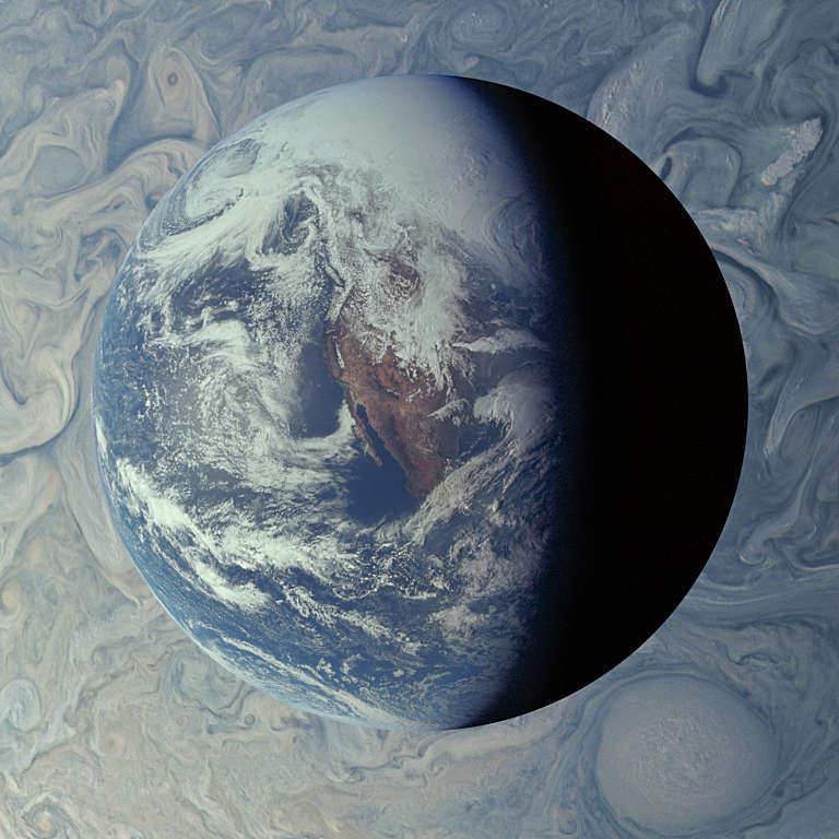 Jupiter texture map for animation | The Planetary Society