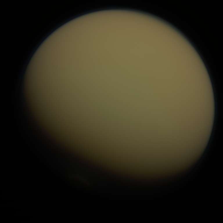 Enceladus' plumes in color | The Planetary Society