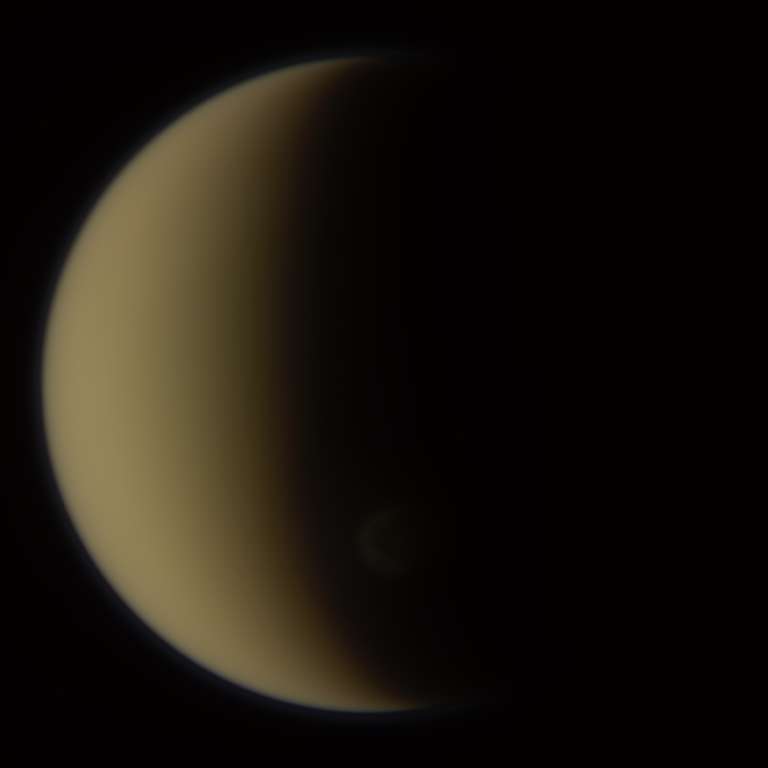 Enceladus’ crescent in natural color (10… | The Planetary Society