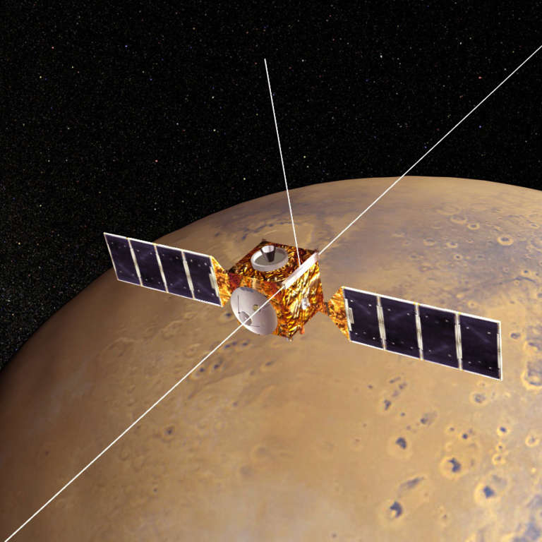 Mars Orbiter Laser Altimeter (MOLA) map of… | The Planetary Society