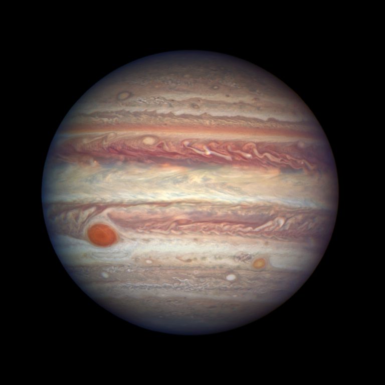 Jupiter as seen by Hubble Space Telescope,… | The Planetary Society