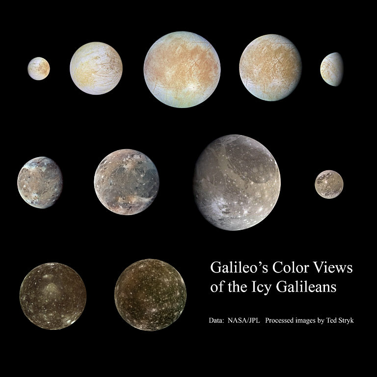 Ganymede in color from Galileo's E6 flyby | The Planetary Society