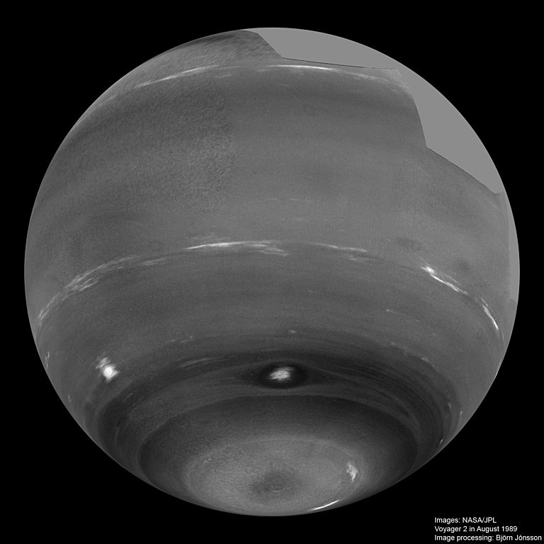 High-resolution global Neptune mosaic with… | The Planetary Society