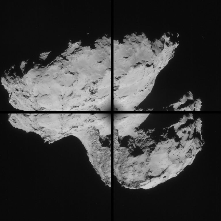 NavCam view of comet Churyumov-Gerasimenko on… | The Planetary Society