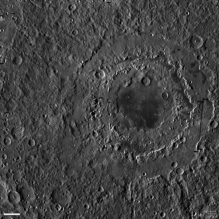 Orientale Basin on the Moon as seen in LROC… | The Planetary Society