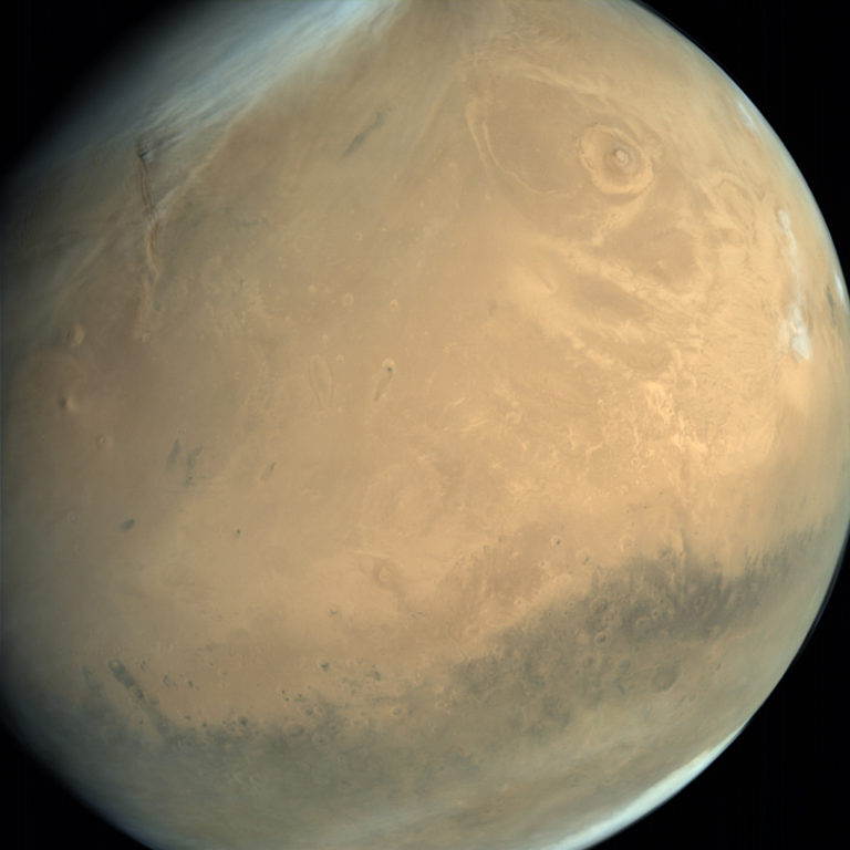 Global view of Mars from MOM: Amazonis… | The Planetary Society