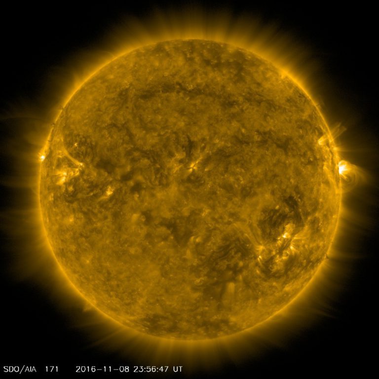 The Sun from SDO, Nov. 8, 2016 | The Planetary Society