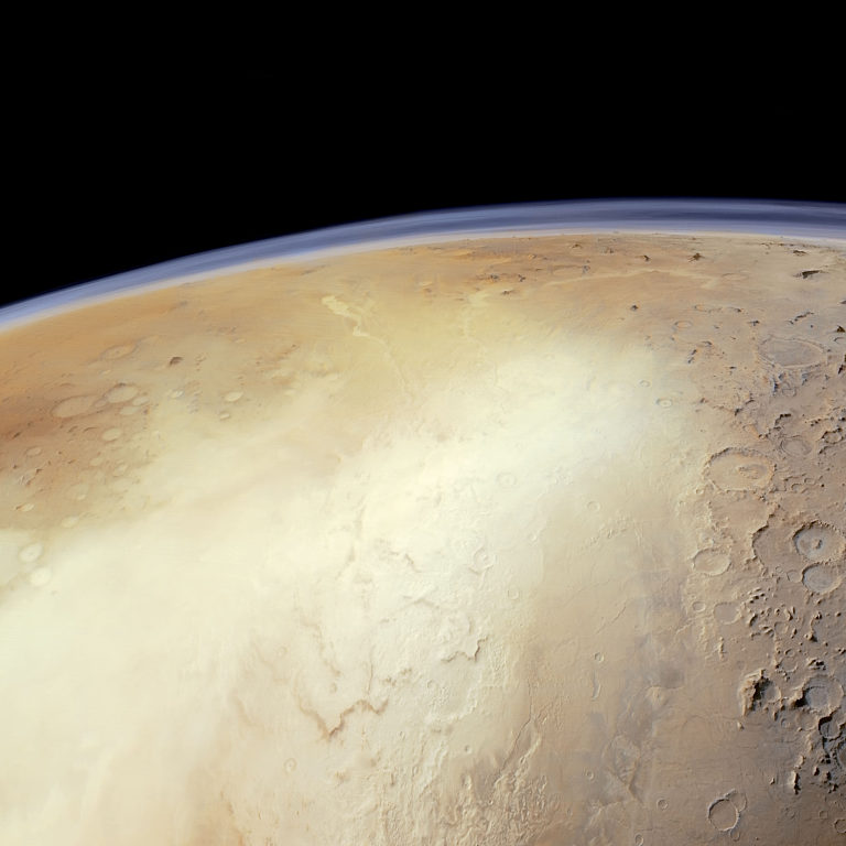Enhanced-color global view of Tethys, 11… | The Planetary Society