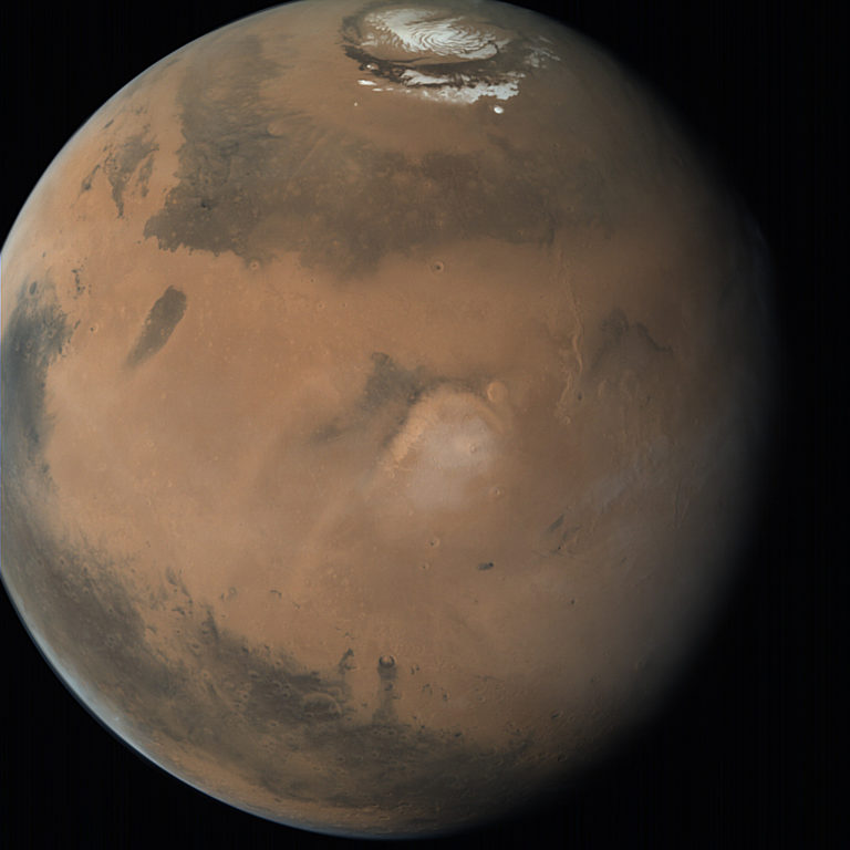 Global view of Mars centered on Elysium Mons | The Planetary Society