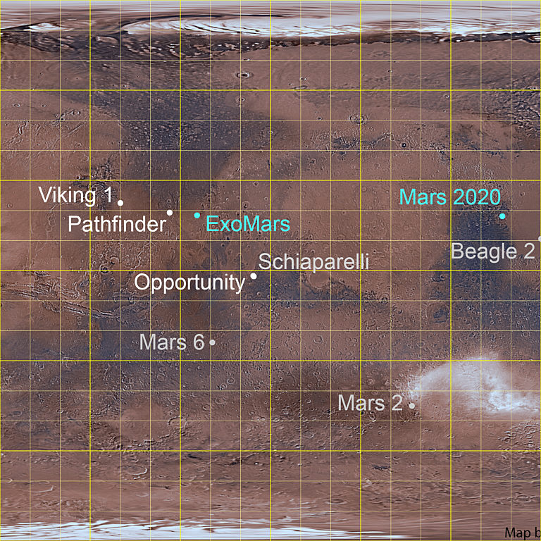 Perseverance rover landing ellipse in Jezero… | The Planetary Society