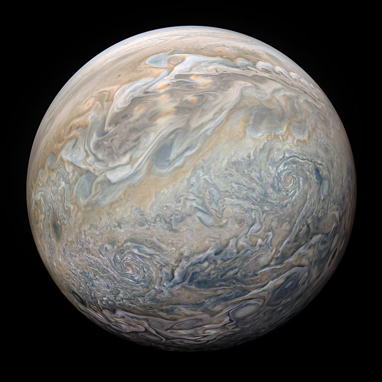 Jupiter texture map for animation | The Planetary Society