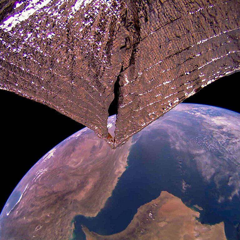 NGC 3614 (inverted) | The Planetary Society