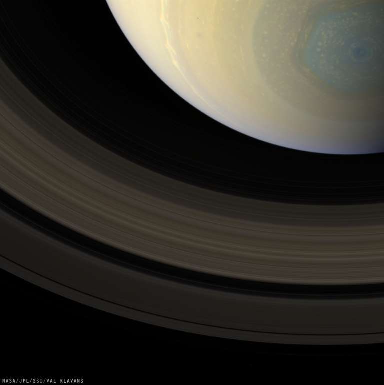 Saturn's hexagon and rings | The Planetary Society