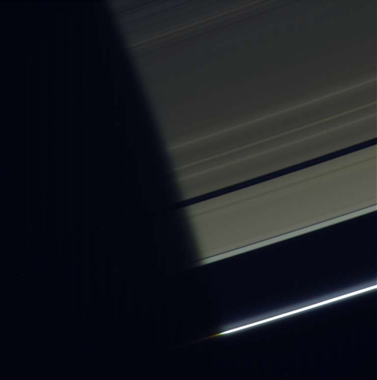 Rings rising from Saturn's shadow | The Planetary Society