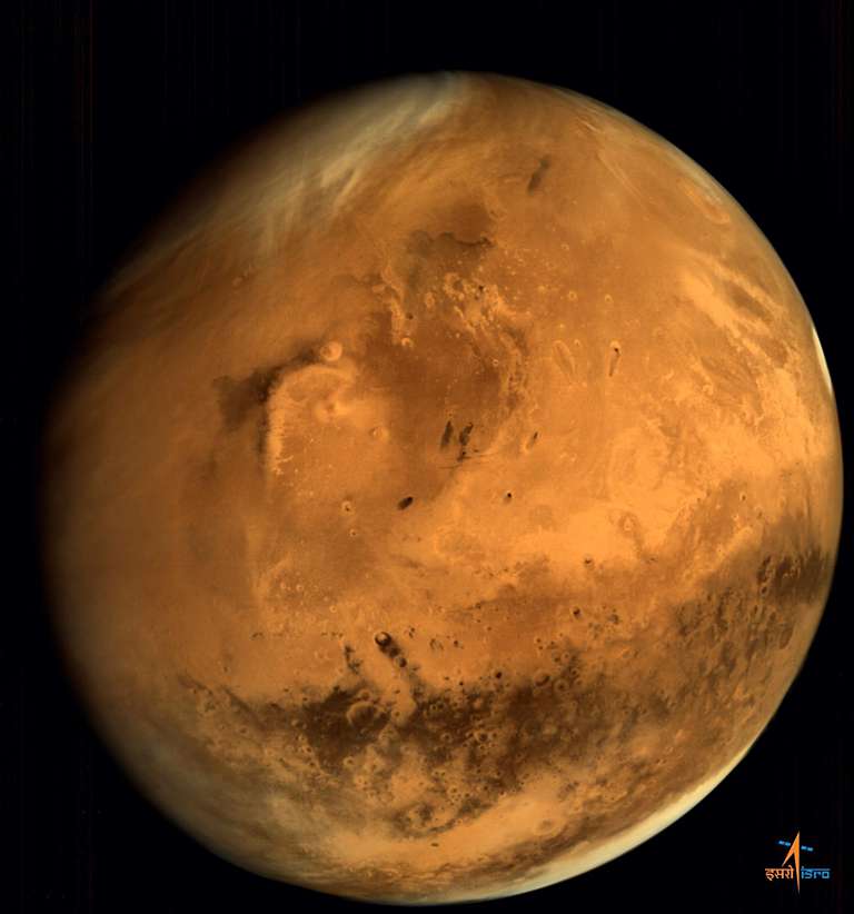 Mars from Mars Orbiter Mission, with Elysium… | The Planetary Society