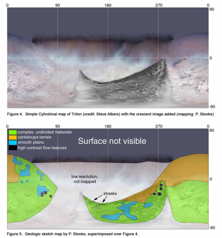 Geologic Map of Triton | The Planetary Society