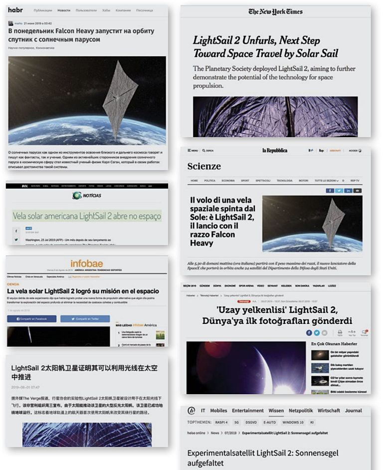 LightSail 2 Captured the World’s Attention | The Planetary Society