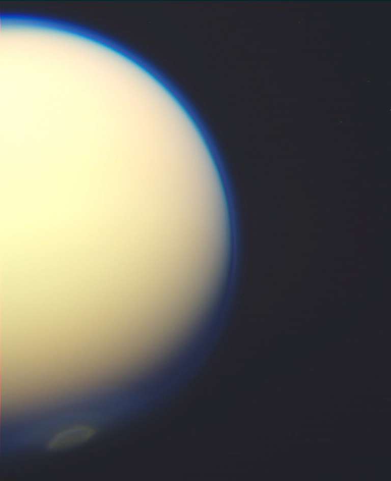 Titan's south polar vortex | The Planetary Society