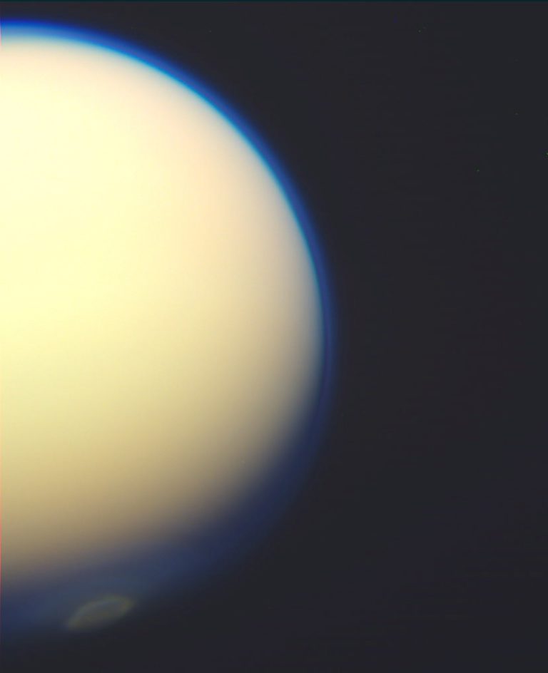Titan's south polar vortex | The Planetary Society