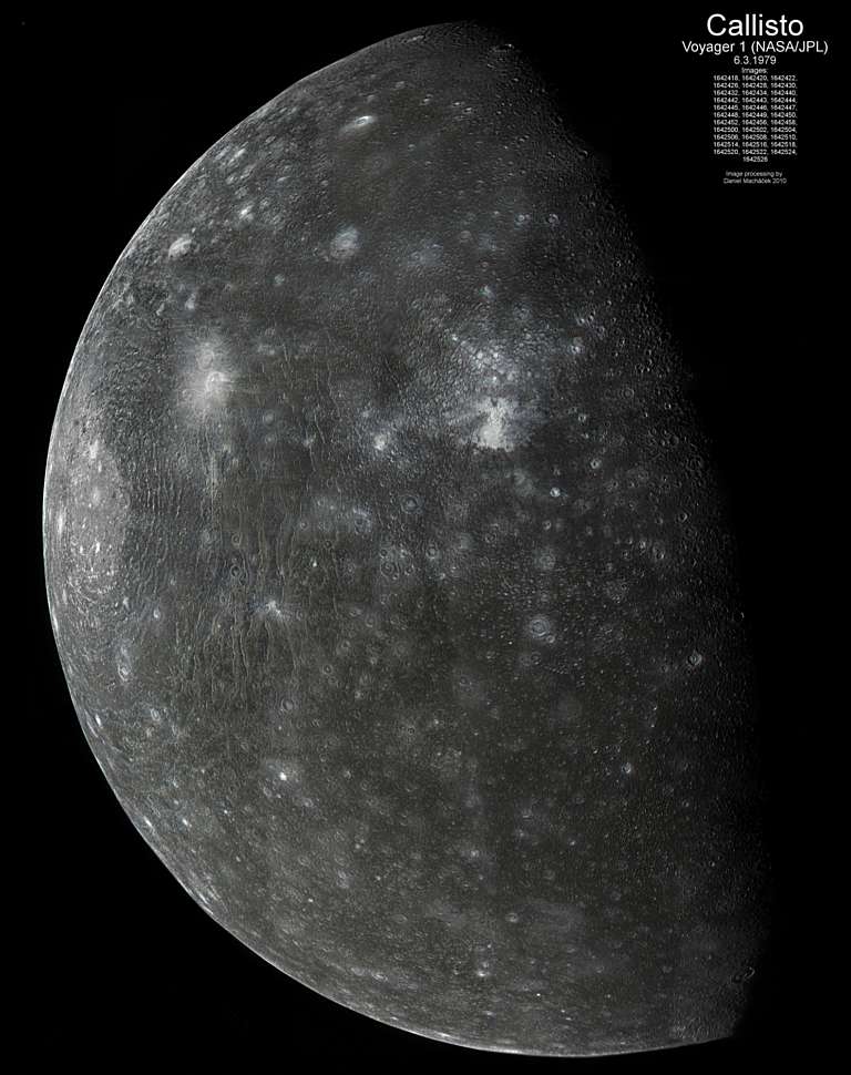 Callisto from Voyager 1 | The Planetary Society