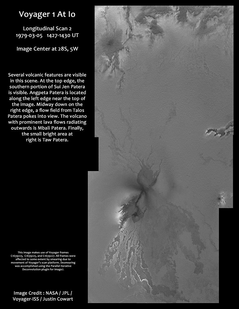 Voyager 1 longitudinal scan 2 of Io | The Planetary Society