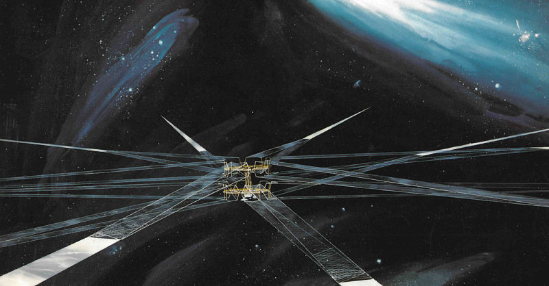 Solar Sail Spaceship